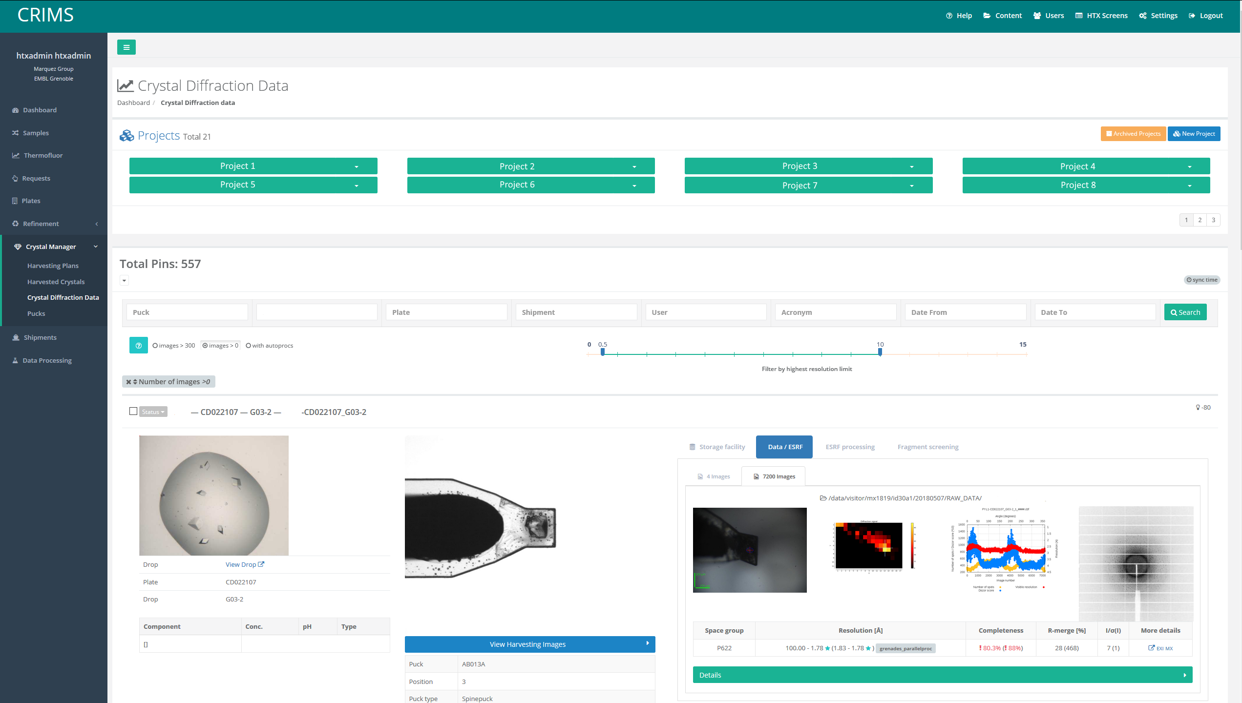 Harvest your crystals
